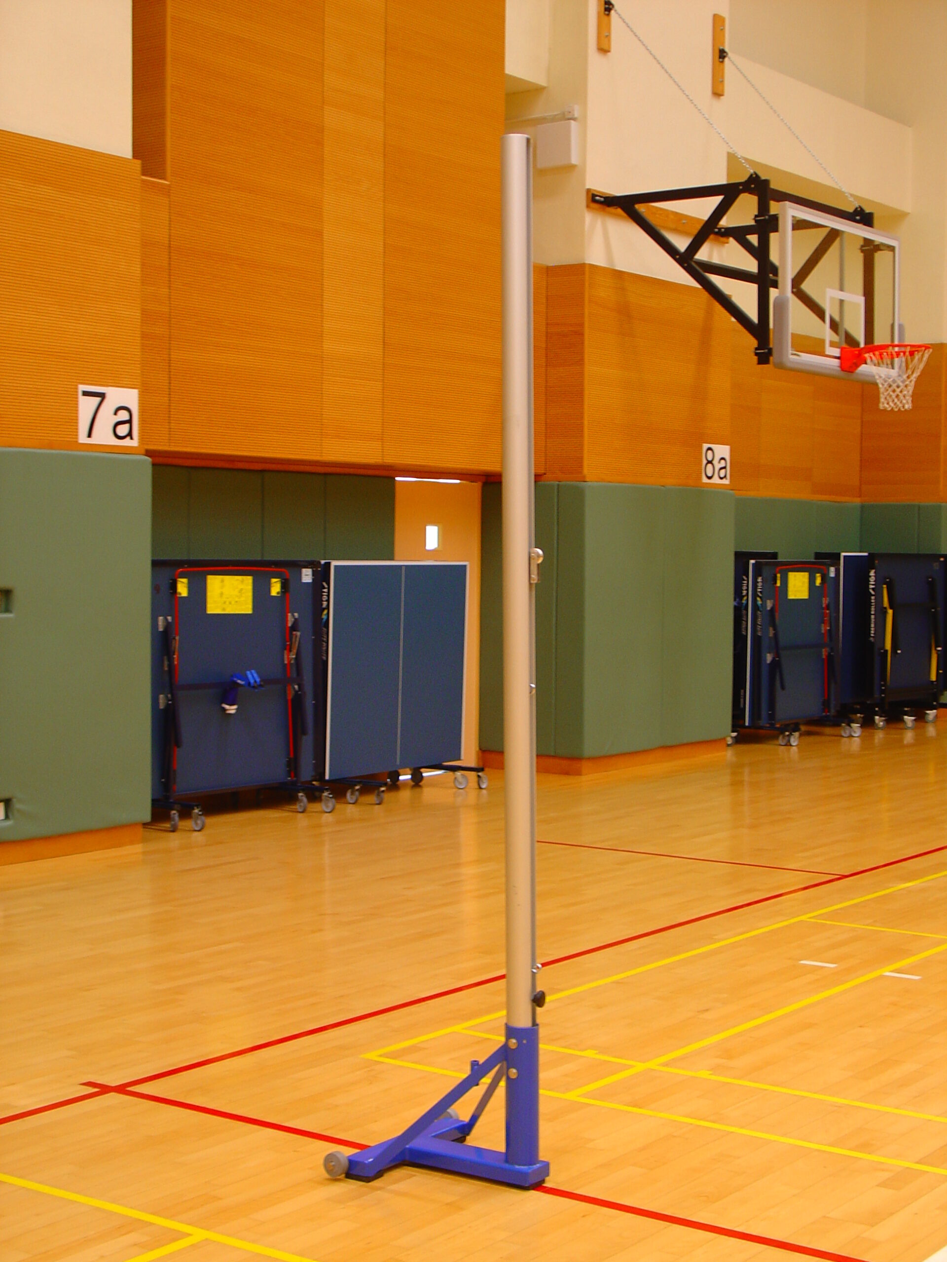 APEX Aluminium Volleyball Post ＃V…006N - Chung Ah Athletic Wares Factory