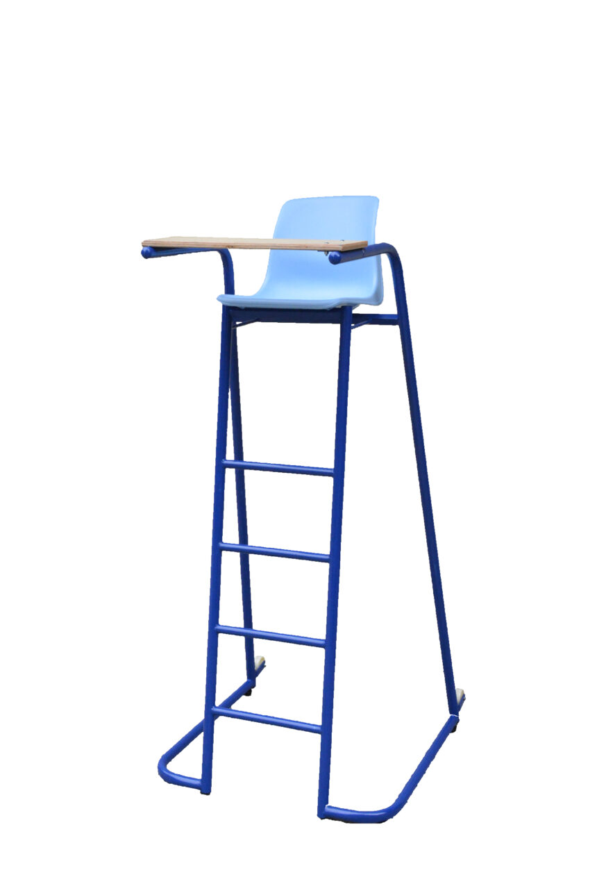 APEX Badminton referee chair w/wheels - Chung Ah Athletic Wares Factory